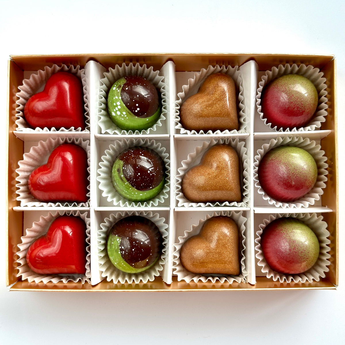 Vegan 12 Chocolate Selection Box || Vegan artisan handmade chocolates ...